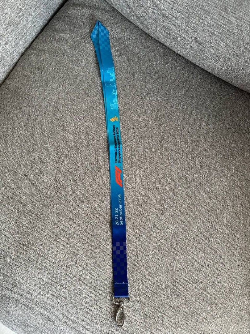 Singapore Airlines Formula 1 Grand Prix Lanyard, Hobbies & Toys ...