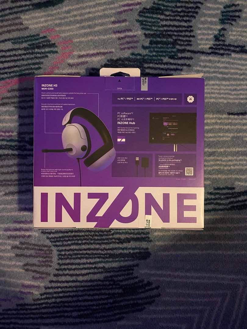 SONY INZONE H3 WIRED GAMING HEADSET NEW AND SEALED, Audio, Headphones ...