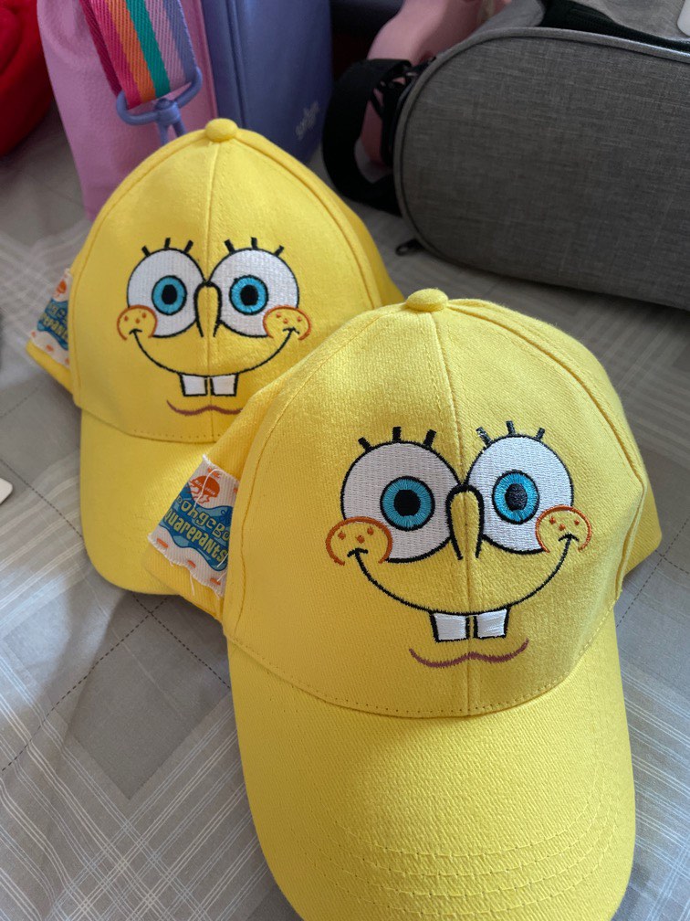 SpongeBob cap, Men's Fashion, Watches & Accessories, Caps & Hats on ...