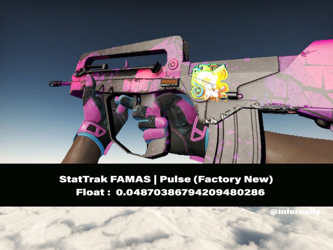 StatTrak Famas Pulse FN CSGO SKINS KNIVES, Video Gaming, Gaming ...