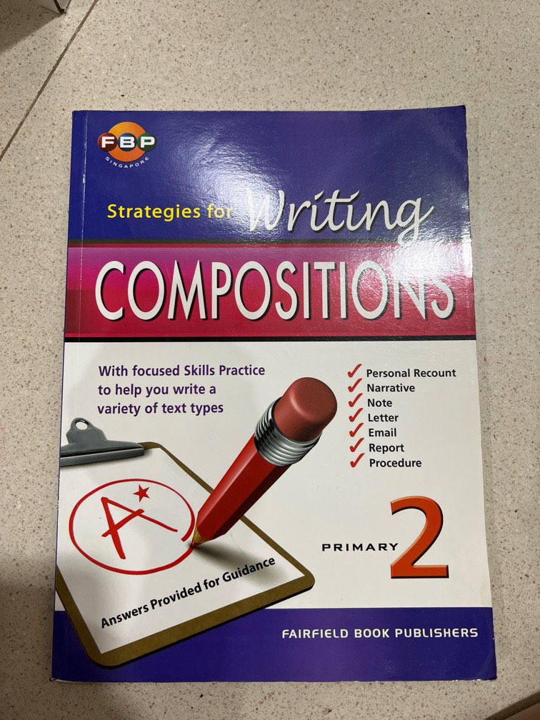 Strategies for writing compositions Primary 2, Hobbies & Toys, Books ...