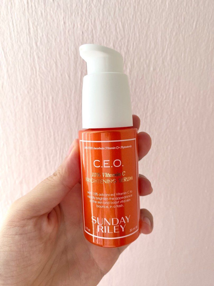 Sunday Riley CEO 15% Vitamin C Brightening Serum - 30ml, Beauty ...