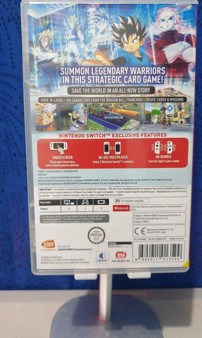 Super DragonBall Heroes World Mission, Video Gaming, Video Games, Nintendo on Carousell