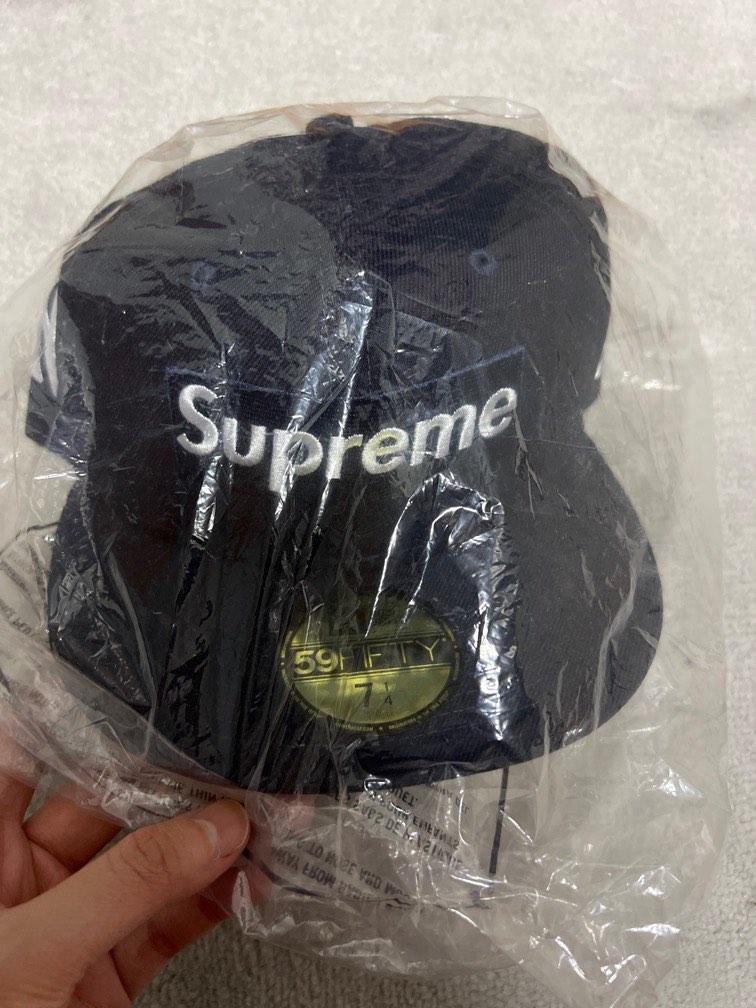 Supreme Yankees Box logo cap, Men's Fashion, Watches & Accessories ...