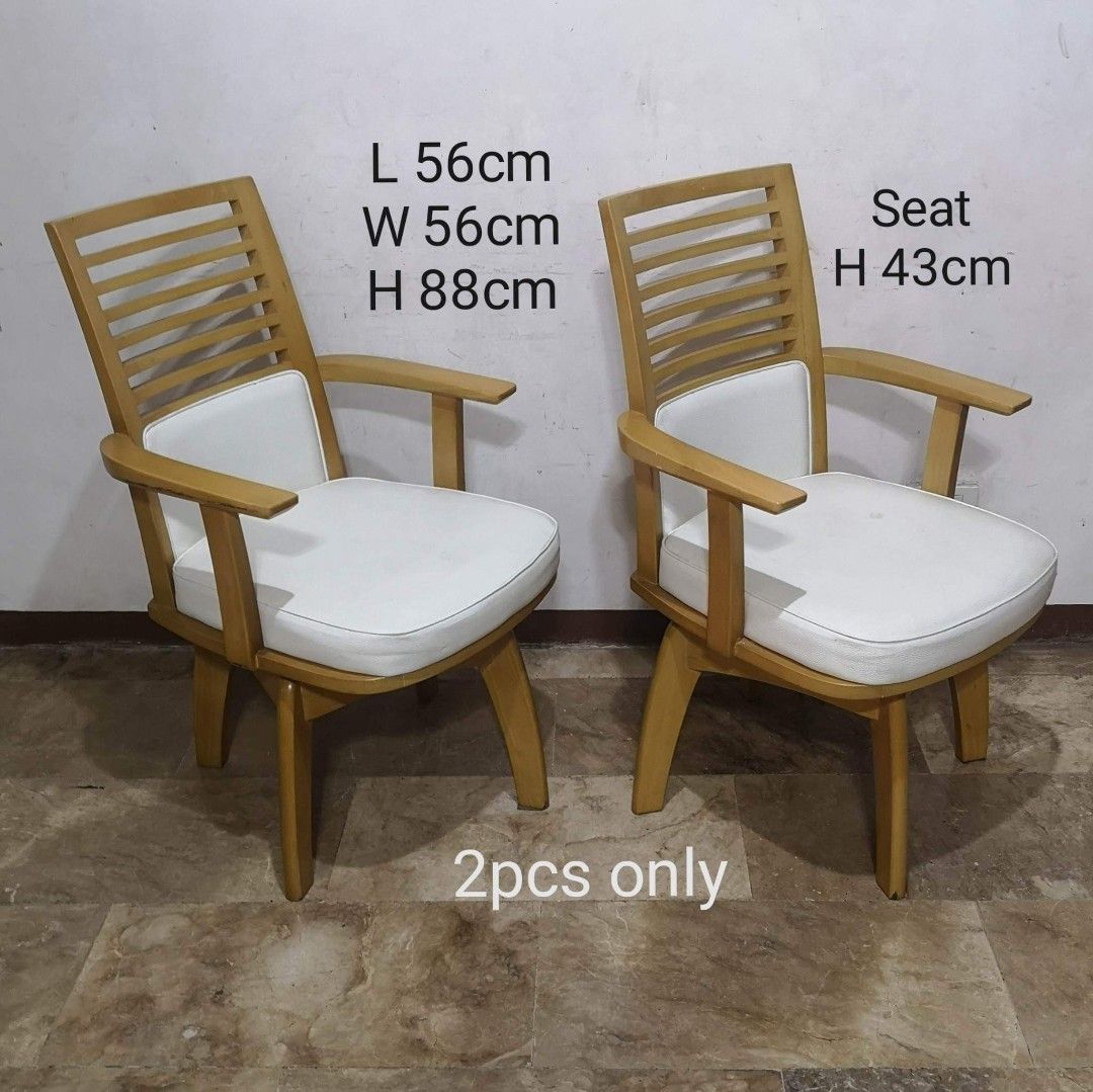 Swivel chairs japan surplus, Furniture & Home Living, Furniture, Chairs on Carousell