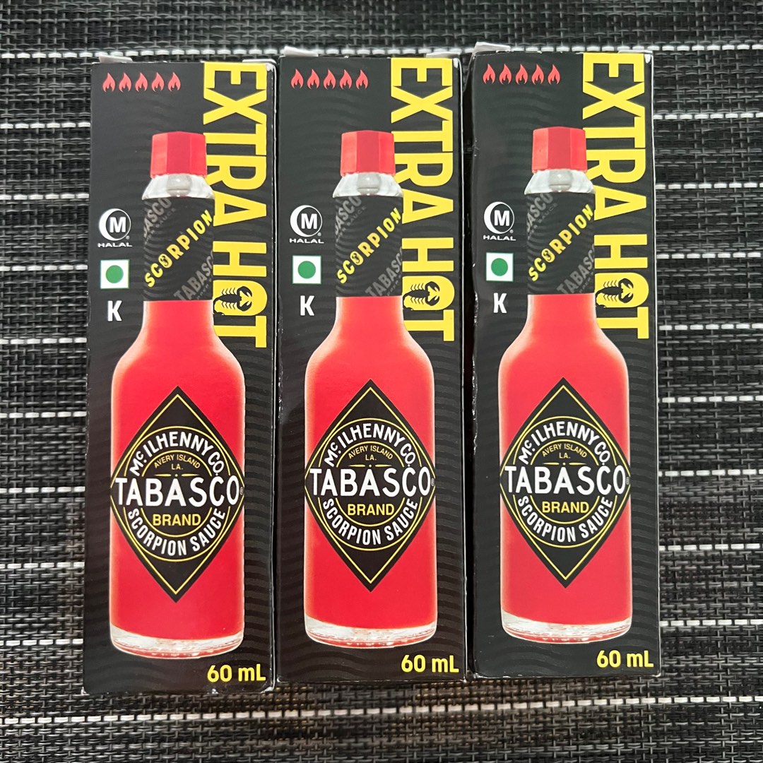 Tabasco Extra Hot Scorpion Sauce [Expiry 24 Nov 2023], Food & Drinks ...