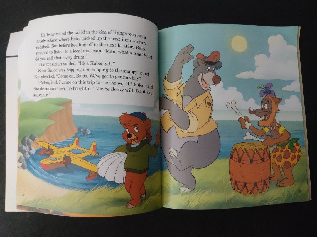 Talespin; Drumming Up Business (Disney, Children's books), Hobbies ...