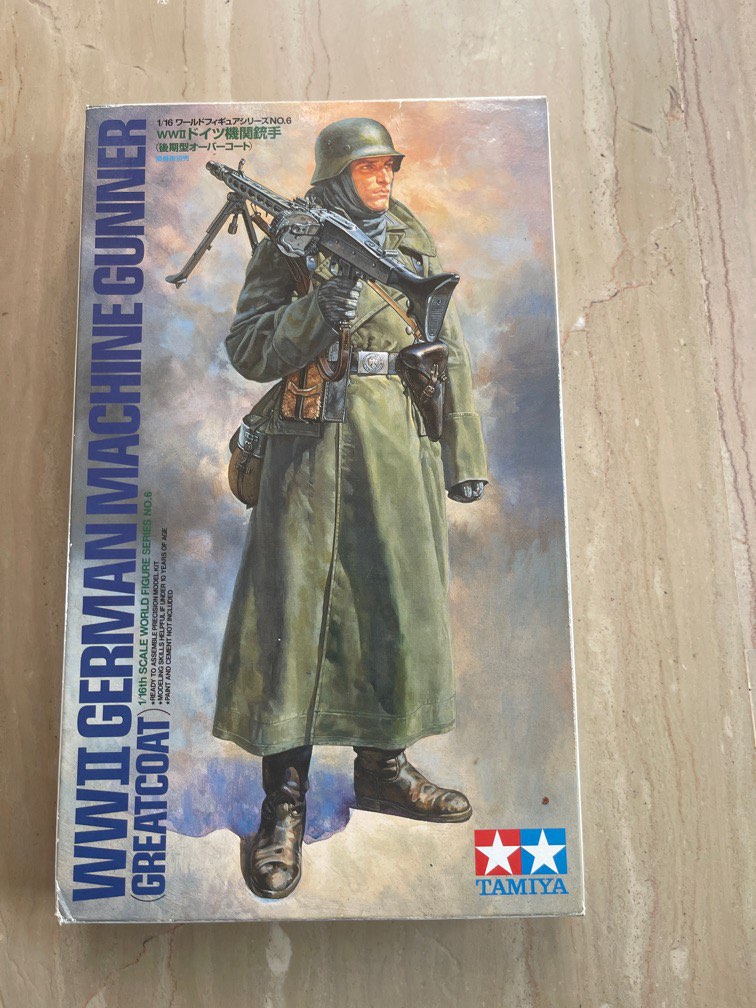 Tamiya WWII GERMAN MACHINE GUNNER, Hobbies & Toys, Toys & Games on ...