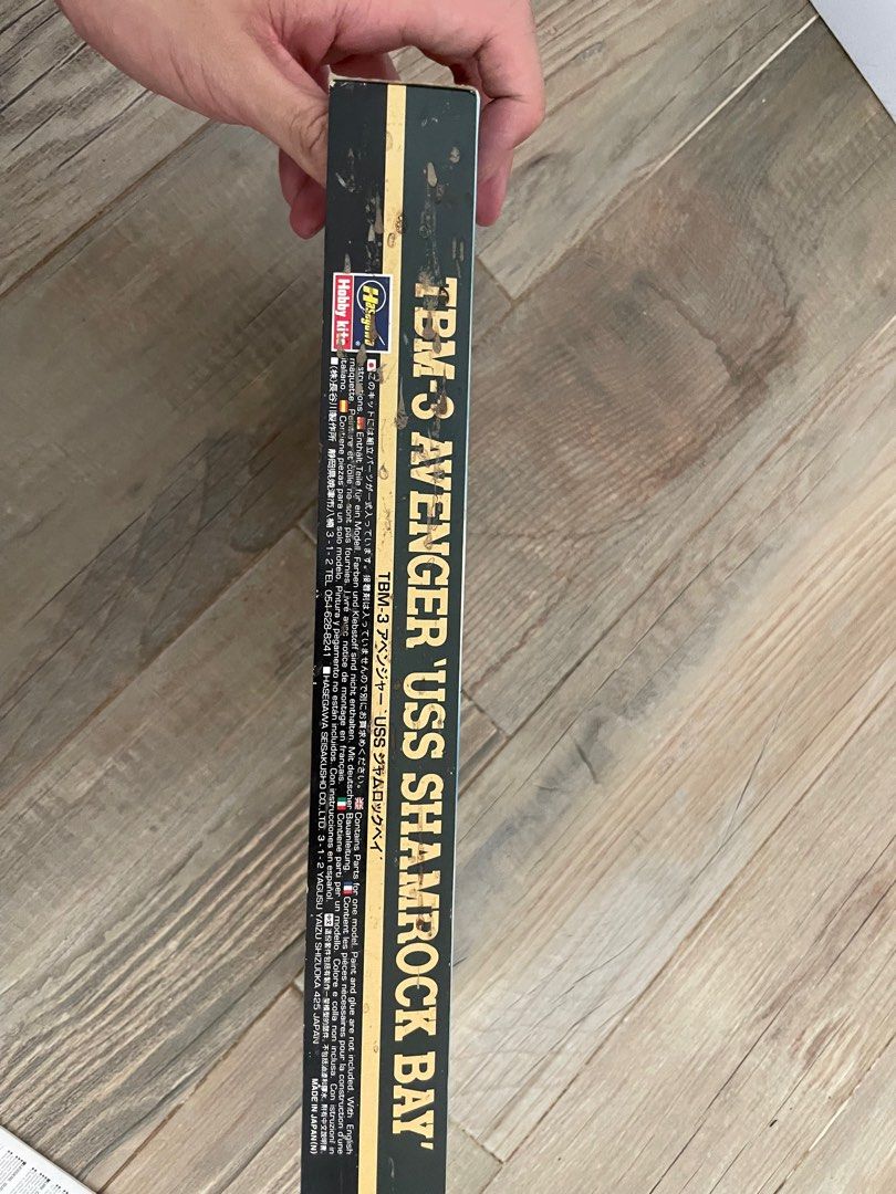 Hasegawa model kit Tbm 3 avenger uss shamrock bay, Hobbies & Toys, Toys ...