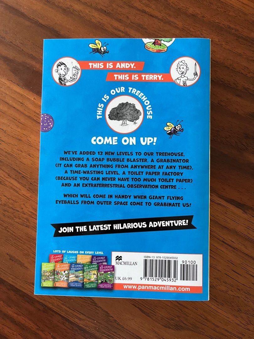The 130-Storey Treehouse - Andy Griffiths & Terry Denton, Hobbies ...