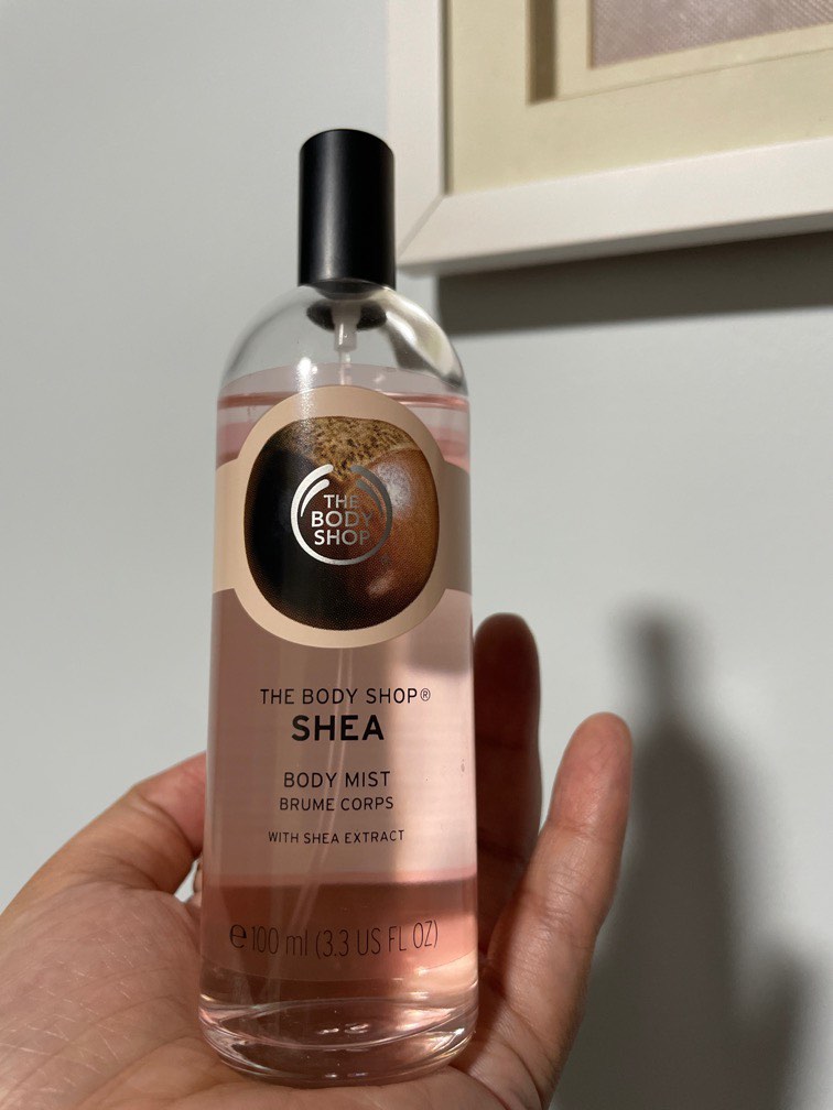 The Bodyshop Shea body mist (100 ml), Beauty & Personal Care, Fragrance ...