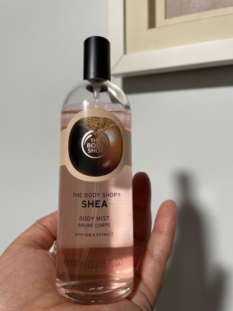The Bodyshop Shea body mist (100 ml), Beauty & Personal Care, Fragrance ...
