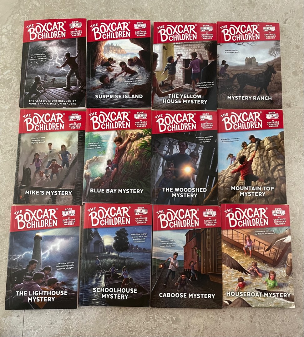 The boxcar children 1-12 full set, Hobbies & Toys, Books & Magazines ...