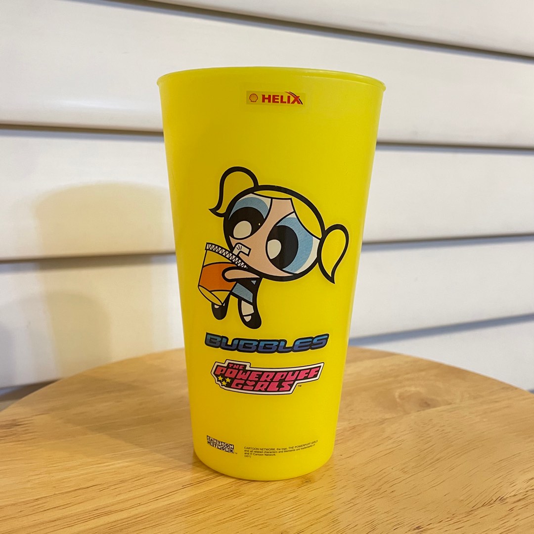 The Powerpuff Girls Bubbles Yellow Tall Cup | Shell x Cartoon Network ...