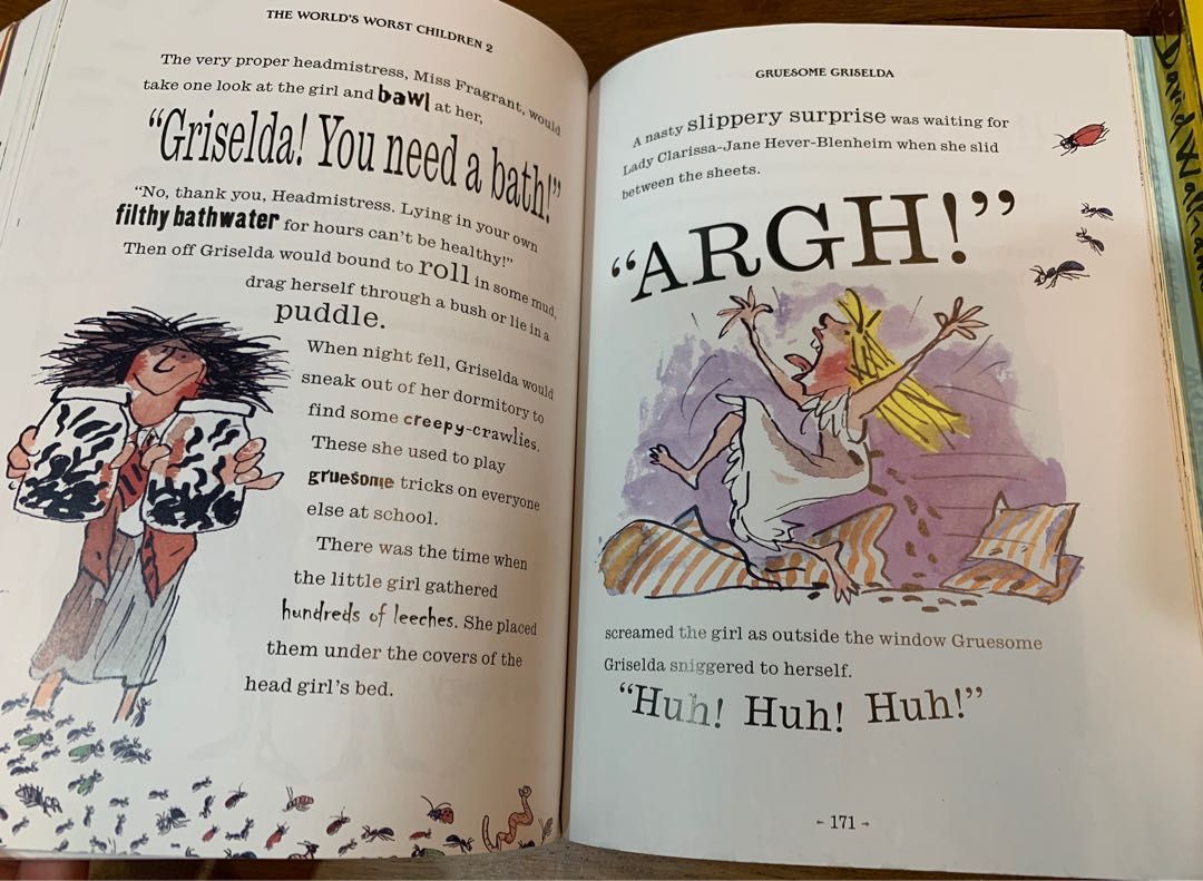 The World’s Worst Children 1, 2 and 3 by David Walliams, Hobbies & Toys ...