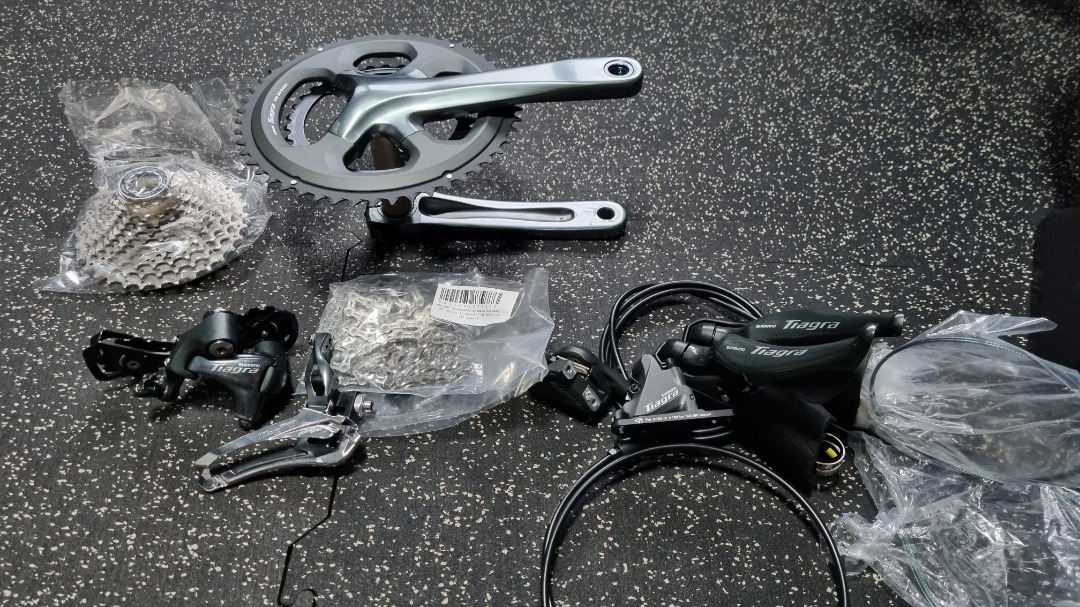 Tiagra groupset 4720 Hydraulic, Sports Equipment, Bicycles & Parts ...