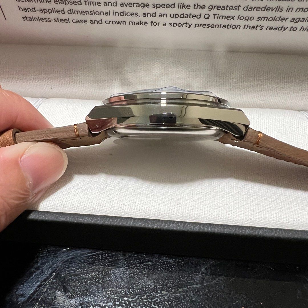 Timex Q diver chronograph ‘panda’, Men's Fashion, Watches & Accessories ...