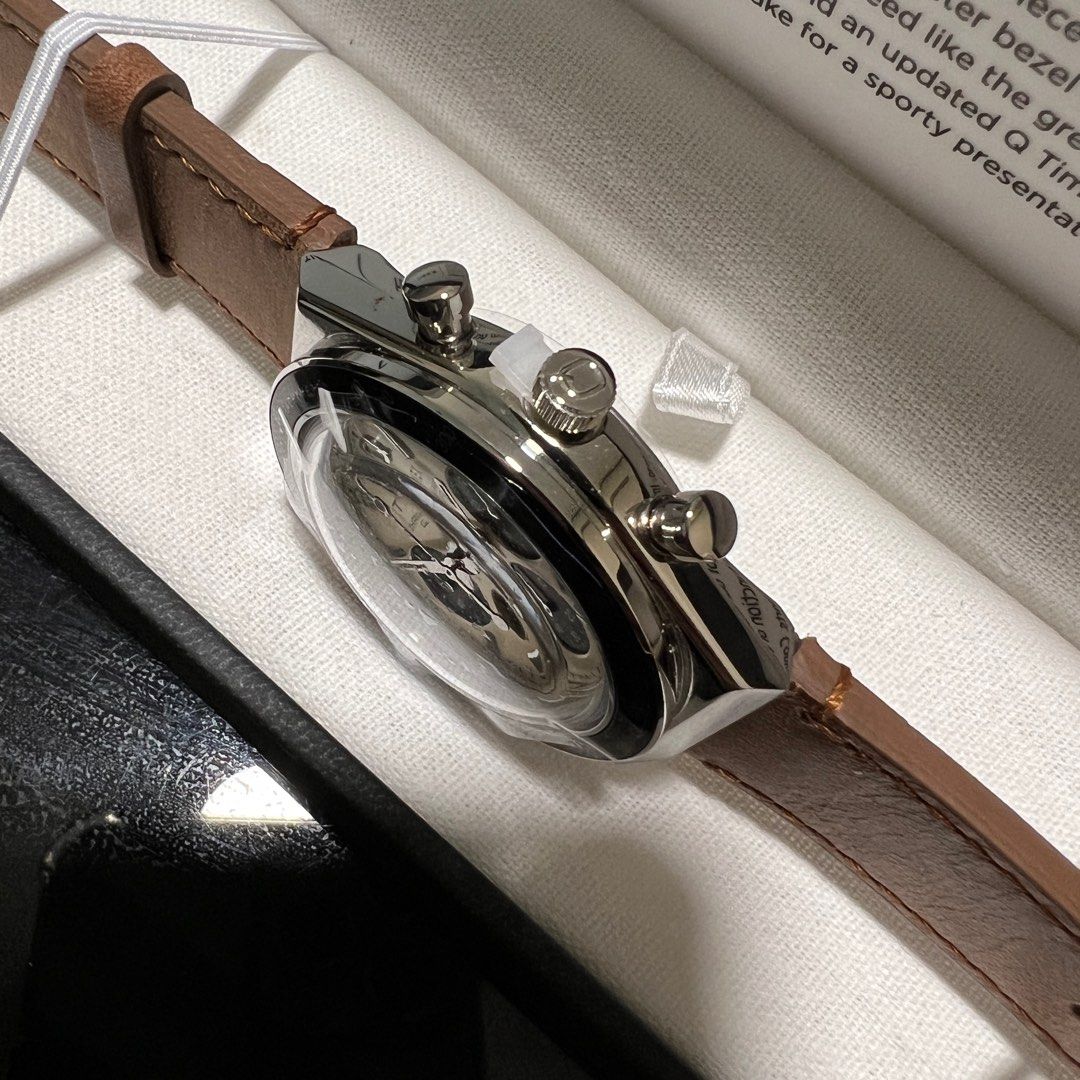 Timex Q diver chronograph ‘panda’, Men's Fashion, Watches & Accessories ...