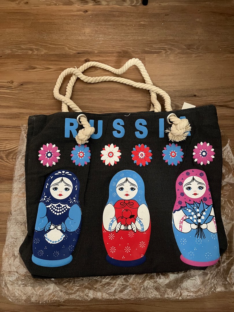 Tote bag from Russia, Women's Fashion, Bags & Wallets, Tote Bags on ...