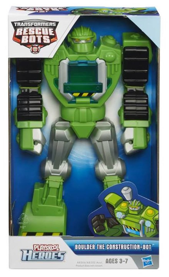 Transformers Rescue Bots Boulder the Construction Bot, Hobbies & Toys ...