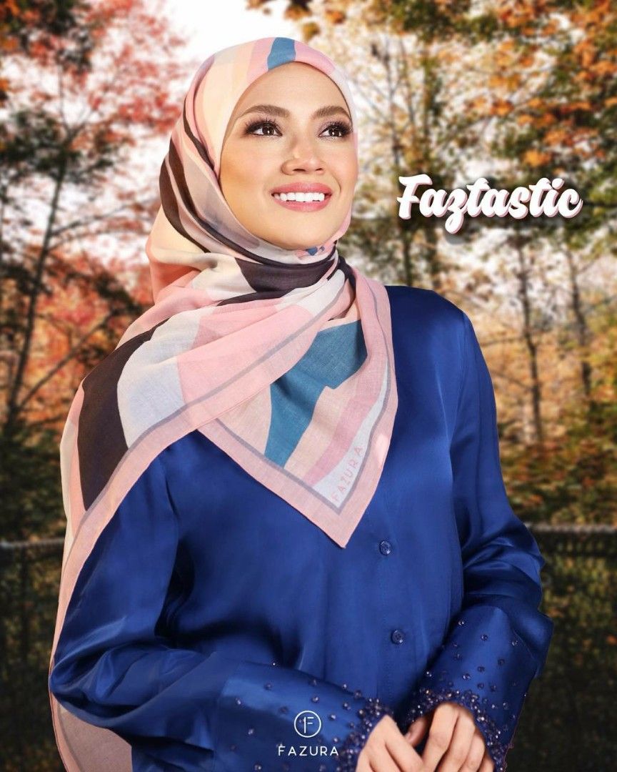 Tudung Fazura (Faztastic), Women's Fashion, Muslimah Fashion, Hijabs on ...