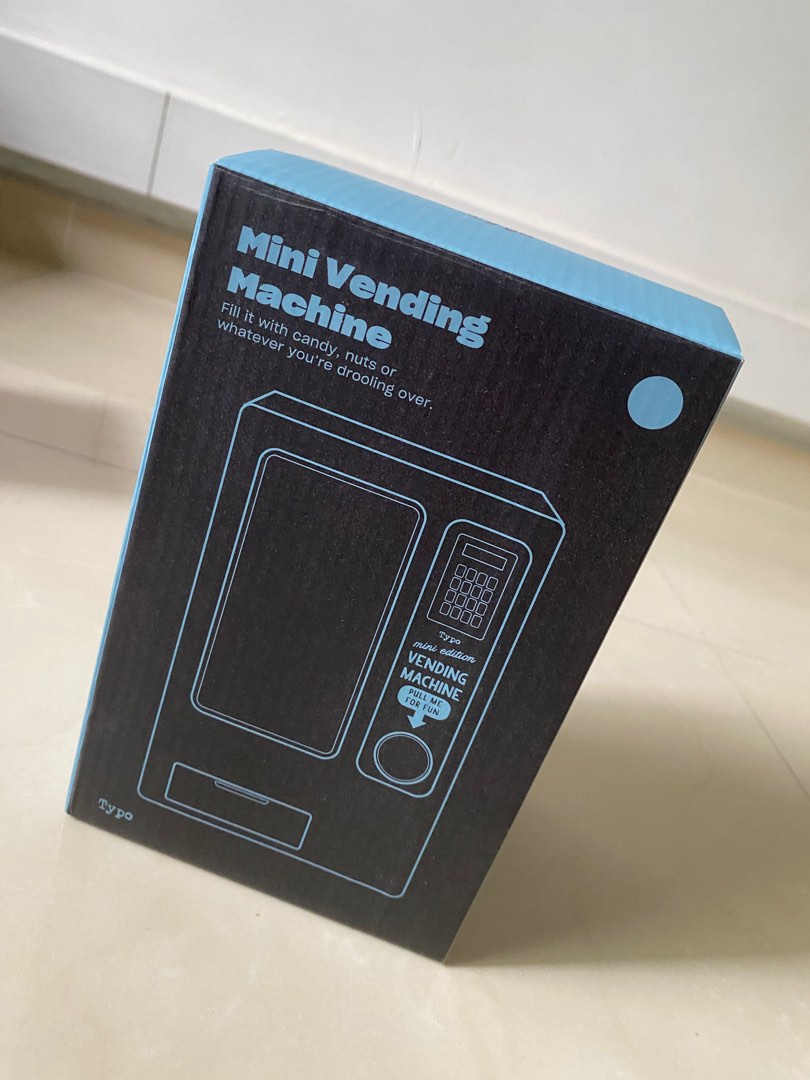 typo mini vending machine, Hobbies & Toys, Toys & Games on Carousell