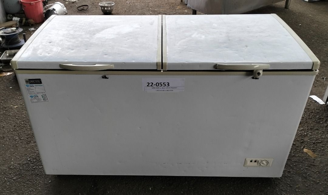 UNICOOL 2 door chest freezer, TV & Home Appliances, Kitchen Appliances ...