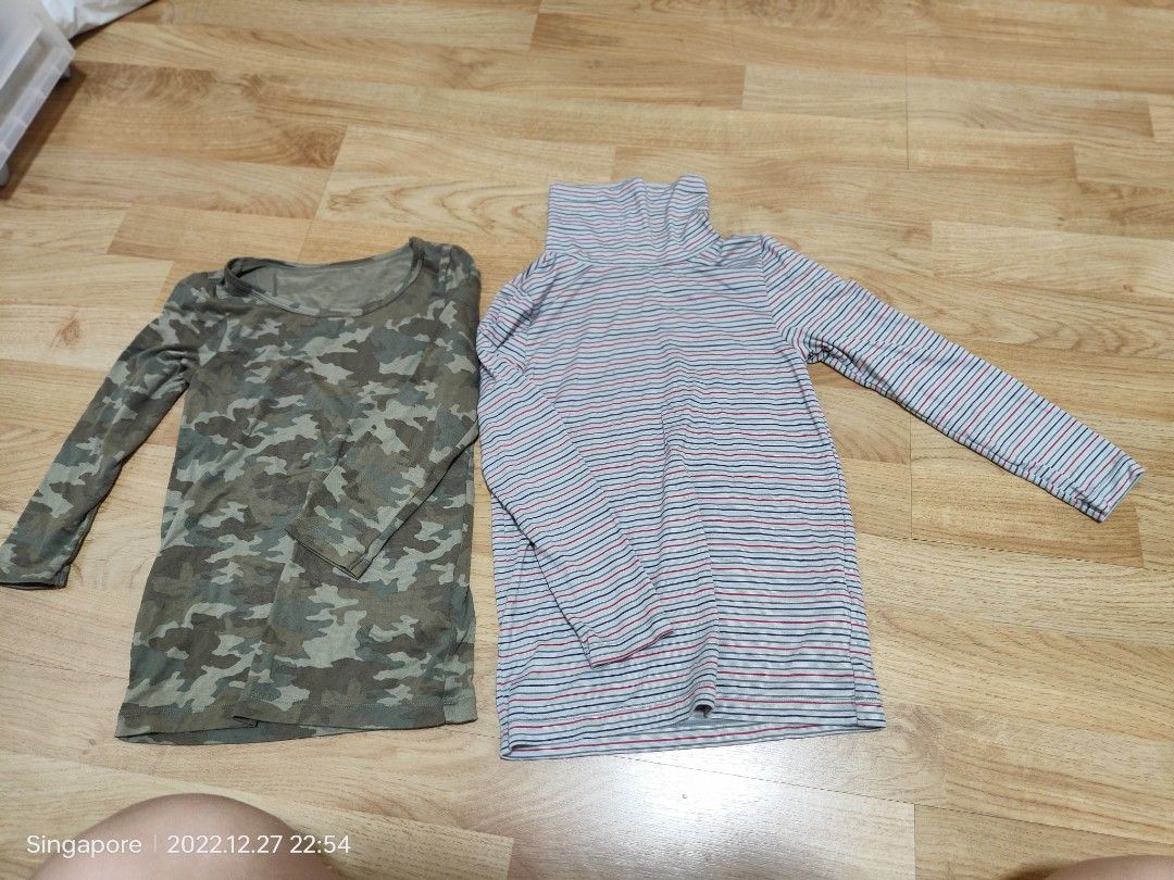 Uniqlo heat tech inner wear, Babies & Kids, Babies & Kids Fashion on ...