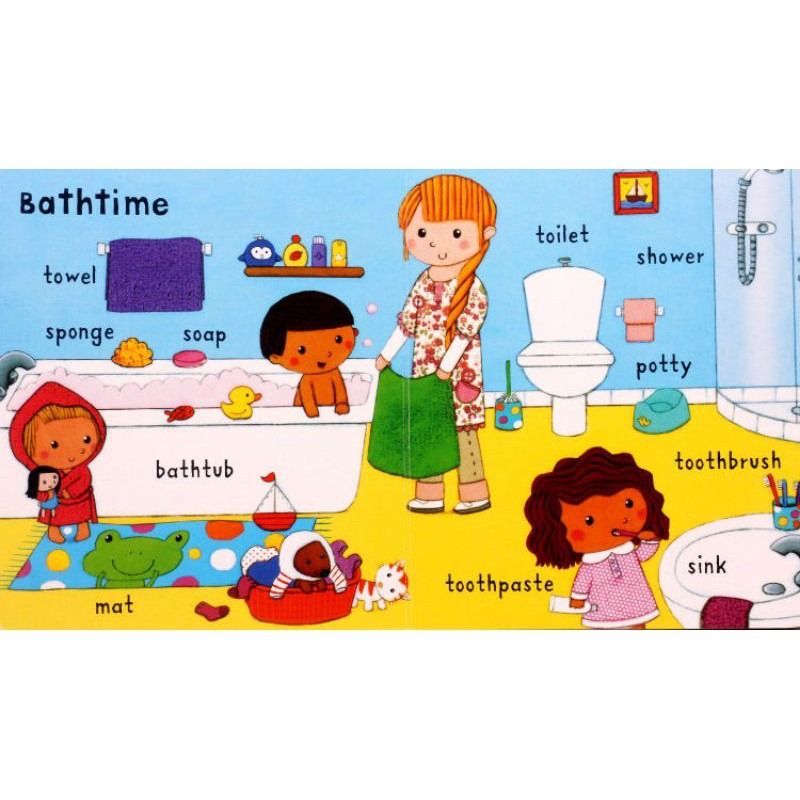 USBORNE Very First Words 10 Books Set (10 Board Books Collection) Gift ...