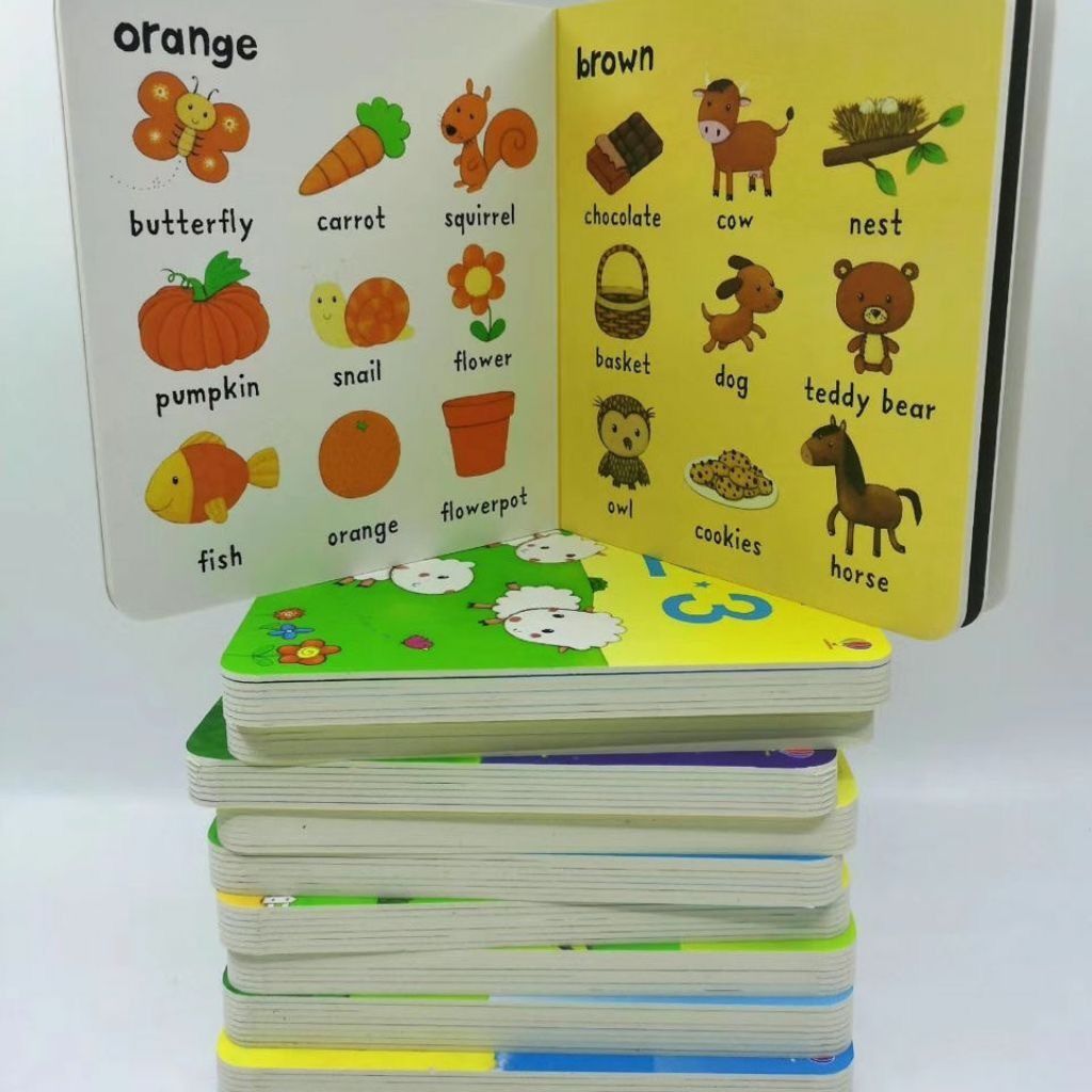 USBORNE Very First Words 10 Books Set (10 Board Books Collection) Gift ...