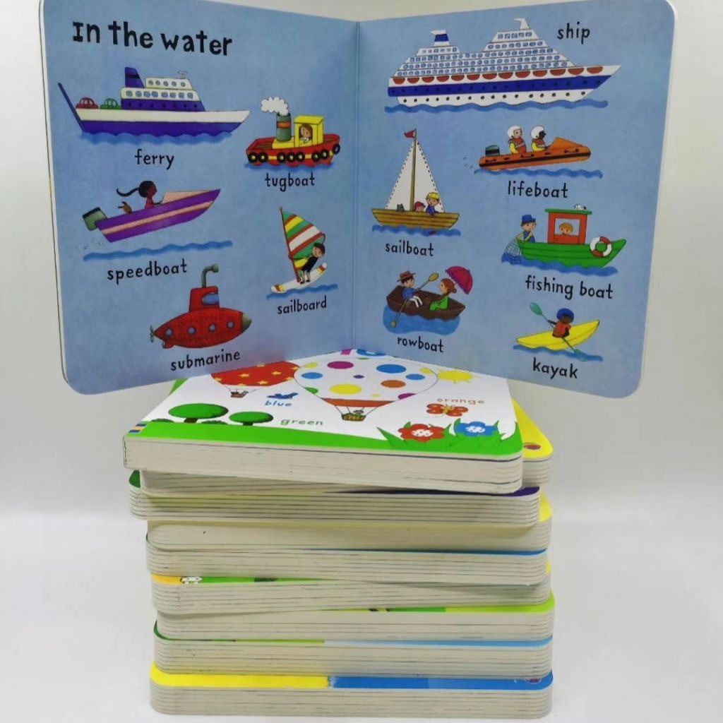 USBORNE Very First Words 10 Books Set (10 Board Books Collection) Gift ...