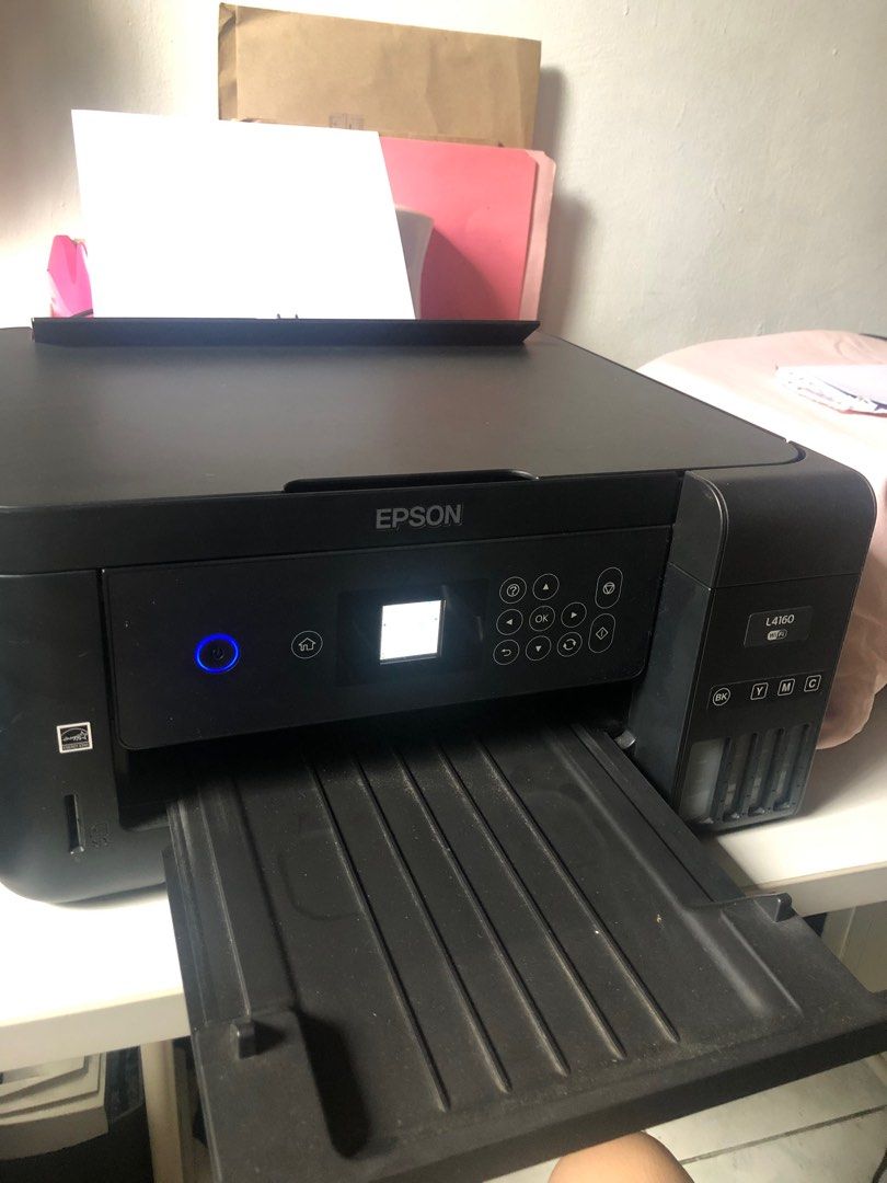 USED Epson L4160 (print, scan, copy, wifi), Computers & Tech, Printers ...