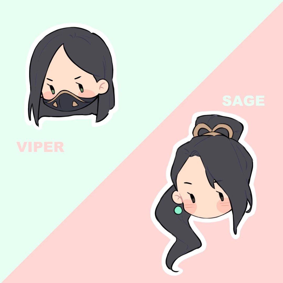 Valorant stickers, Hobbies & Toys, Stationery & Craft, Handmade Craft ...