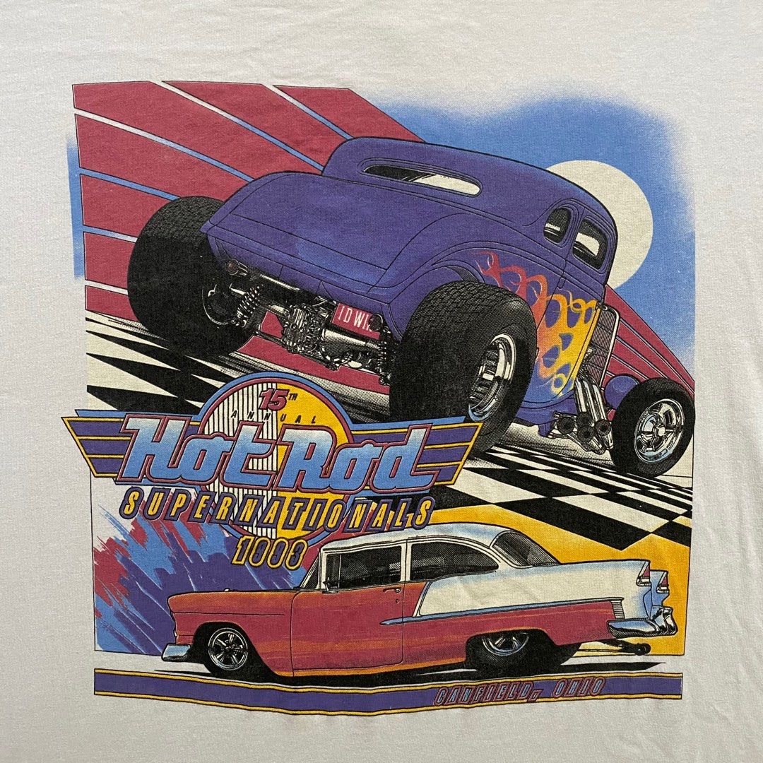 Vintage hot rod, Men's Fashion, Tops & Sets, Tshirts & Polo Shirts on ...