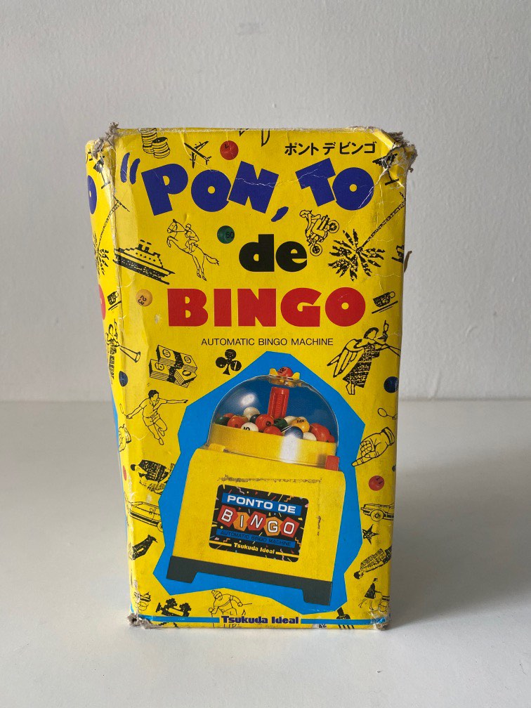 Vintage Japan Bingo Machine, Hobbies & Toys, Collectibles & Memorabilia ...