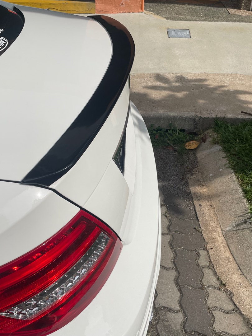 W204 w213 Boot Lip, Car Accessories, Accessories on Carousell