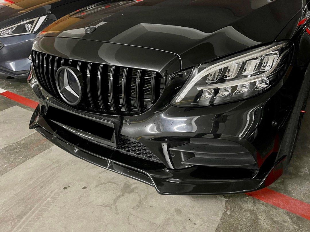 W205 Brabus Front Lip AMG Line, Car Accessories, Accessories on Carousell