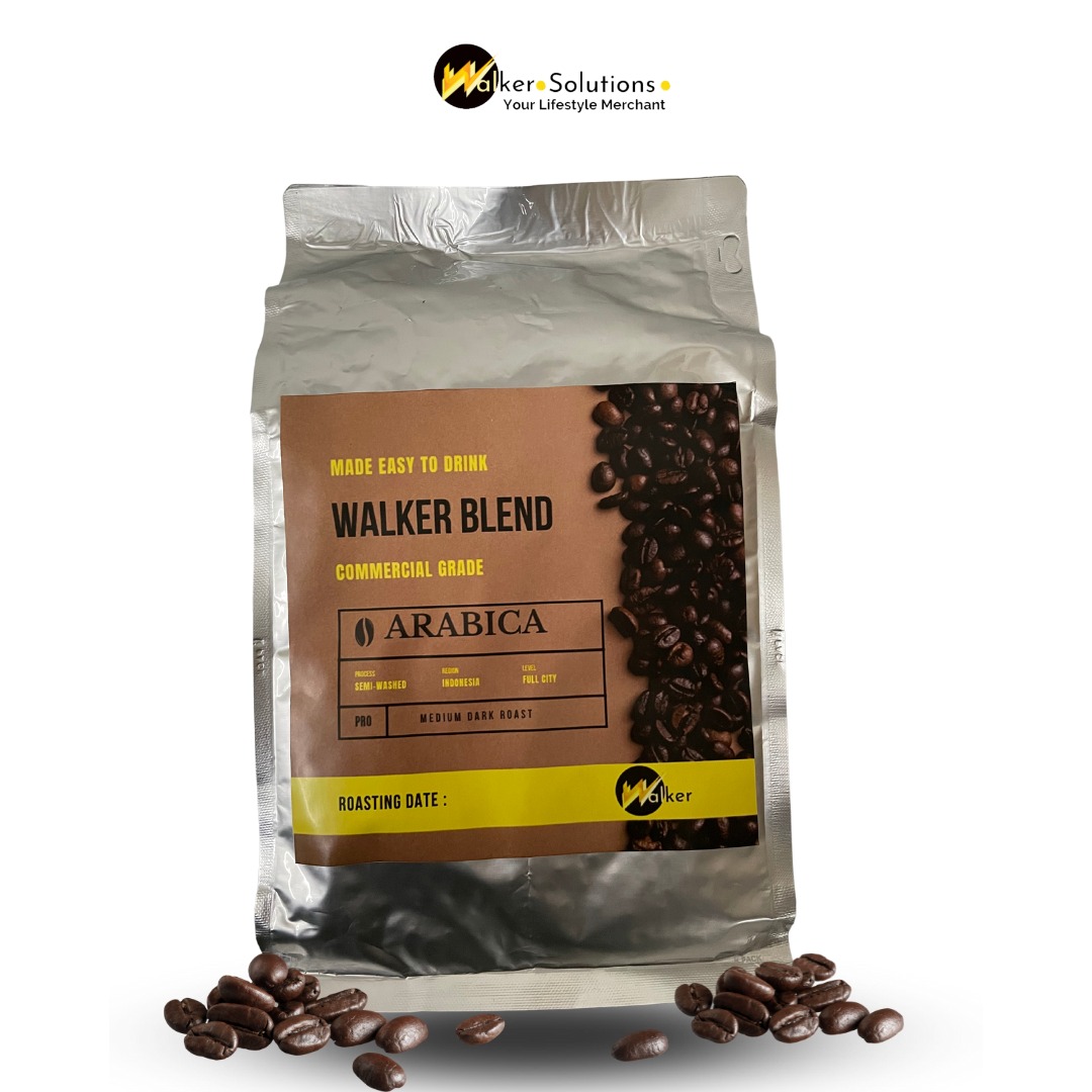 Walker Coffee Beans Arabica/Robusta 1kg - Commercial Grade- Affordable ...