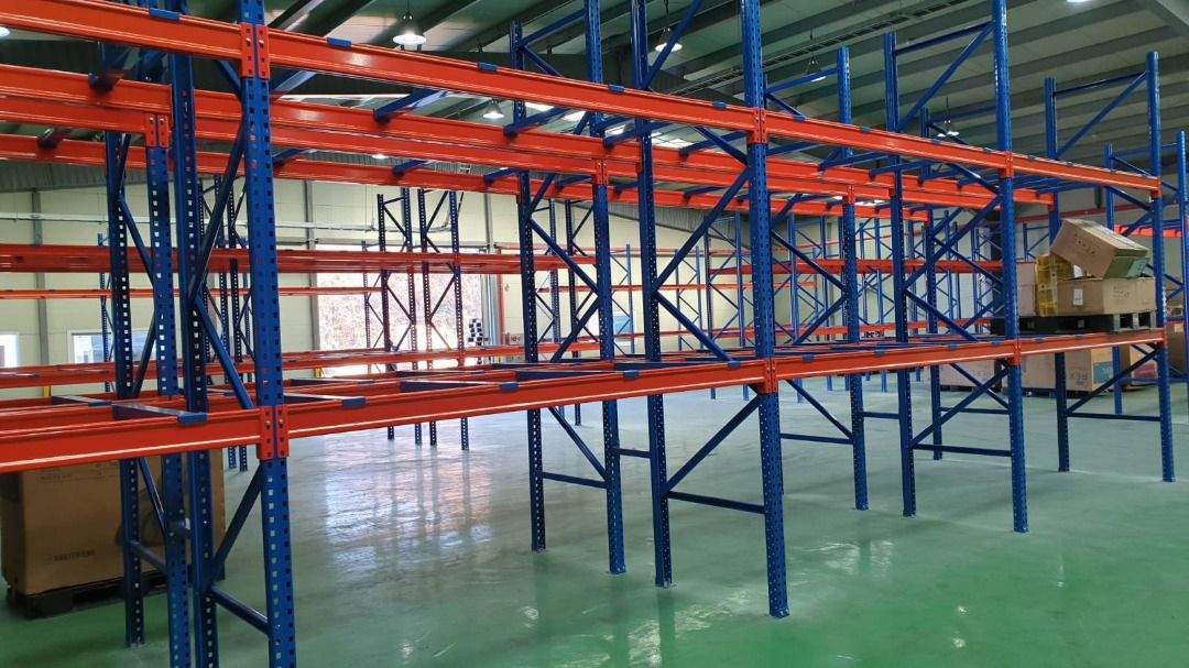 Warehouse Pallet Rack Adjustable Type Beam, Furniture & Home Living ...