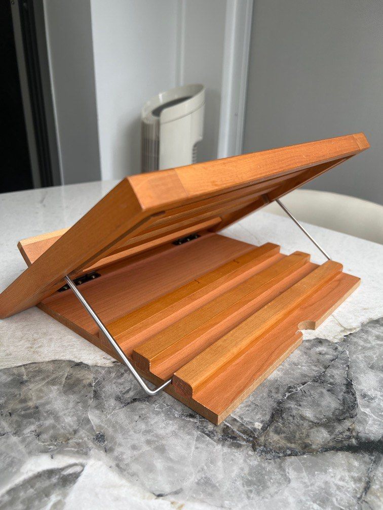 Wooden Book Stand (Collapsable), Furniture & Home Living, Furniture ...