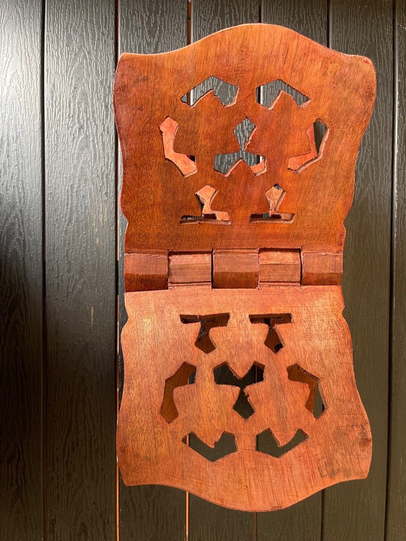 Wooden Rehal, Everything Else on Carousell