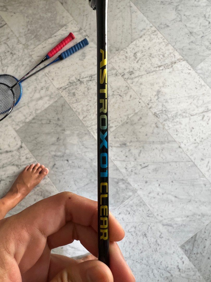 Yonex Astrox 01 Clear badminton racket, Sports Equipment, Sports ...
