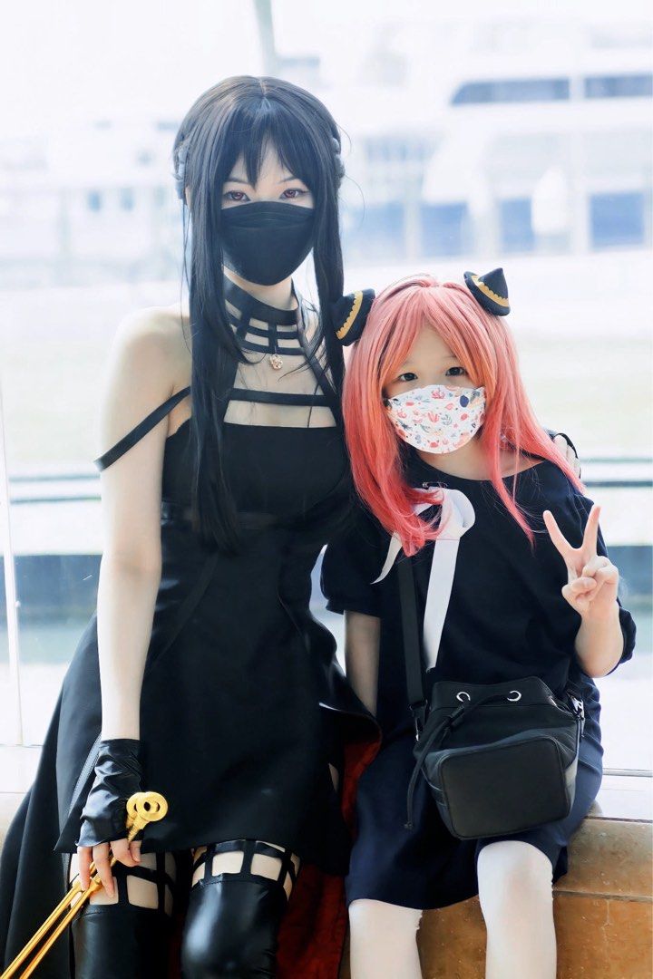 Yor Forger Cosplay (including accessories, wig and shoes), Women's ...