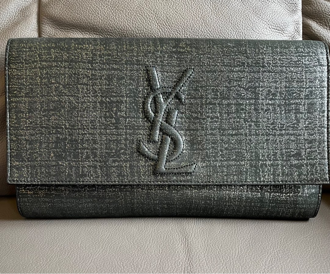 YSL Clutch Bag, Luxury, Bags & Wallets on Carousell
