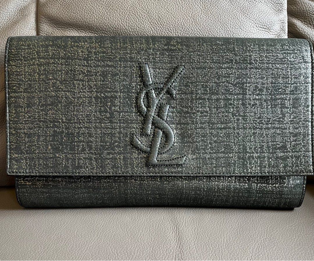 YSL Clutch Bag, Luxury, Bags & Wallets on Carousell