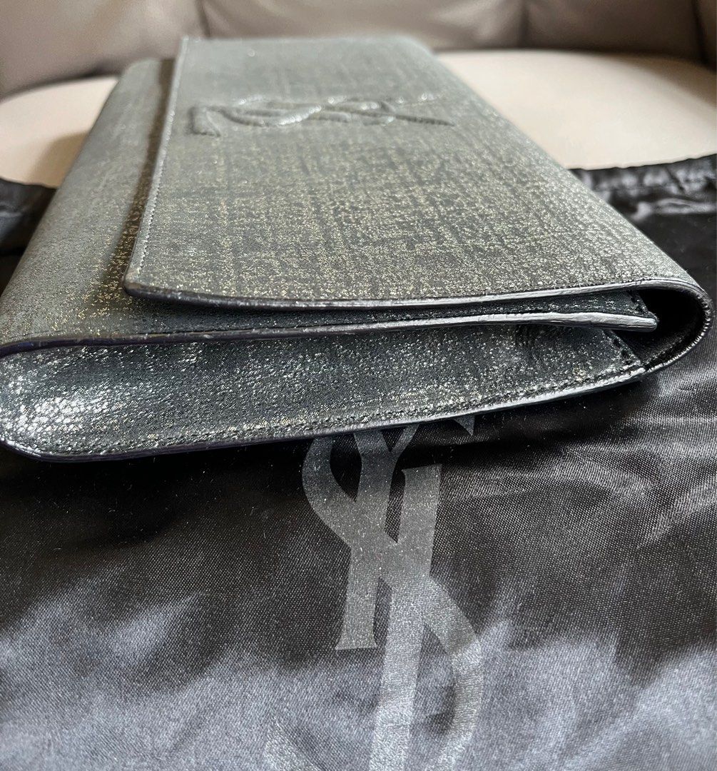 YSL Clutch Bag, Luxury, Bags & Wallets on Carousell