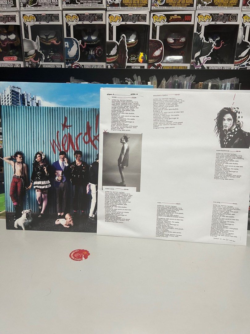 Yungblud Weird! Album Vinyl (Limited Edition White LP1), Hobbies & Toys ...