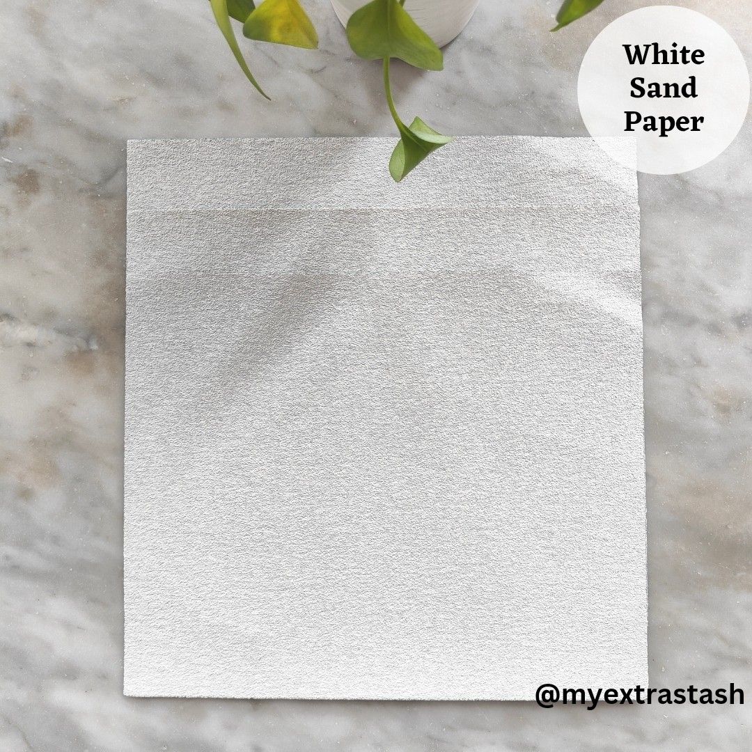 Sandpaper, White Dry Abrasive Paper #120 grit, Hobbies & Toys ...