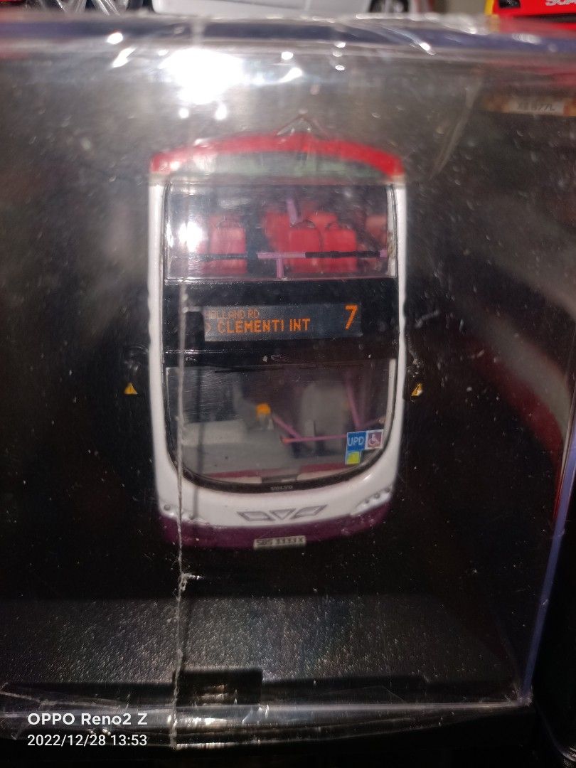 1/76 Volvo B9TL gemilang SBS Transit Double decker model, Hobbies ...