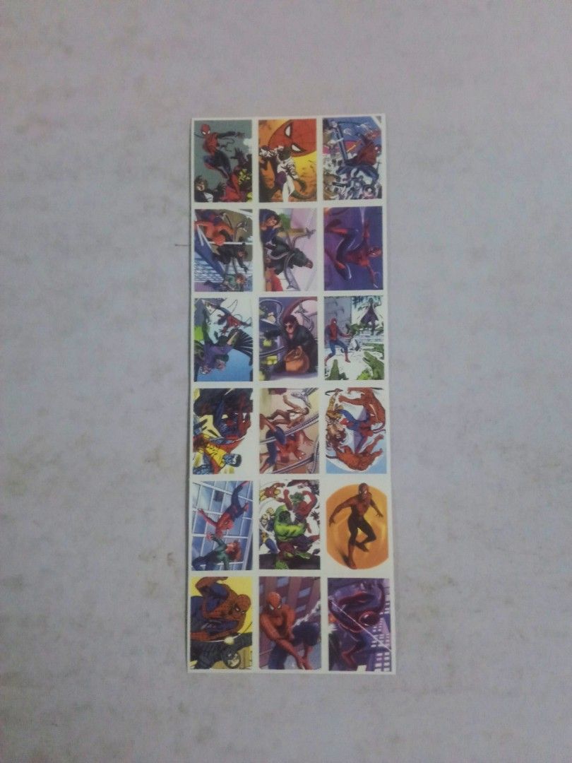 18 Pcs Classic Spiderman Comic Design Playing Cards/Kad Tepuk., Hobbies ...